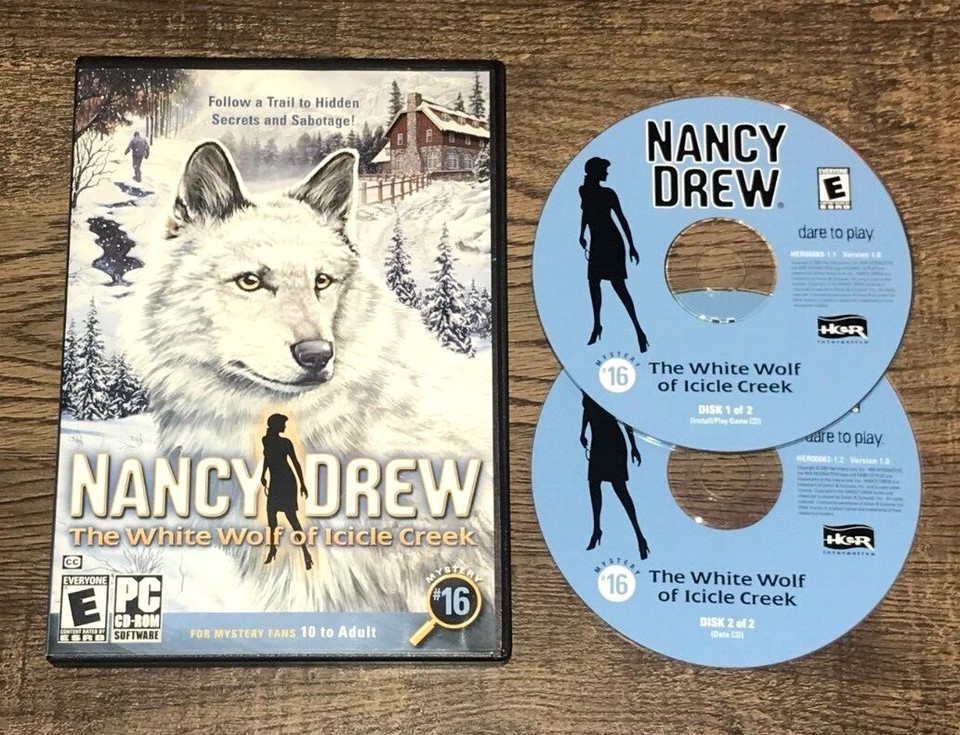 Nancy Drew PC CD Rom Game Fun Pick & Choose Computer Game Lot Updated 2 ...