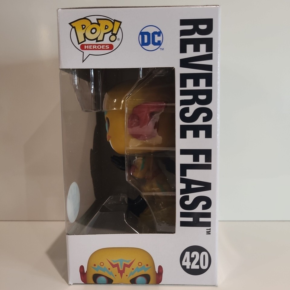Funko Pop! DC Super Heroes - Reverse Flash #420 Funko Exclusive | eBay