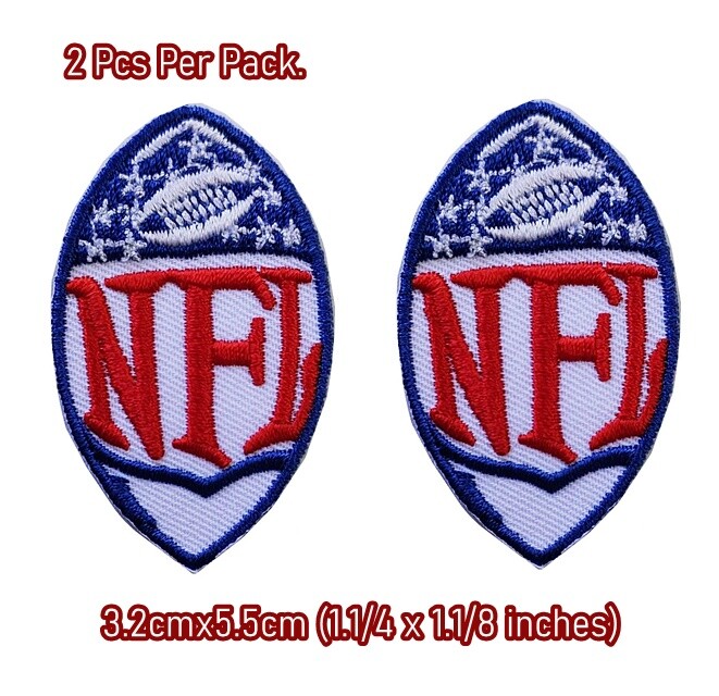 NF L🏈Football league Patch Embroidery Iron,Sew on(Select options) Thai ...