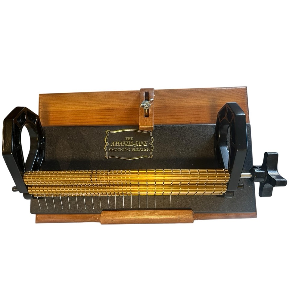 Vintage Amanda-Jane Smocking Pleater Machine 24 Needles | Made in ...
