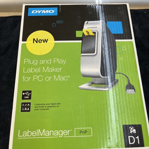 DYMO LabelManager Plug and Play Desktop Label Maker for PC or Mac ...