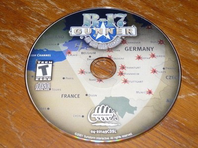 B-17 Gunner Air War Over Germany PC CD-ROM Sunstorm Infogrames 2001 ...