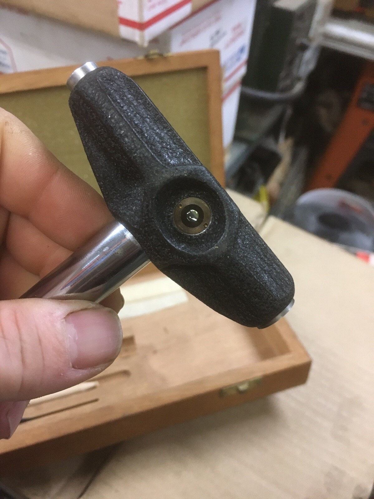 Swiss Opto-Mike 3.4-4” Optical Bore Gage AG Tehnica Machinist ...