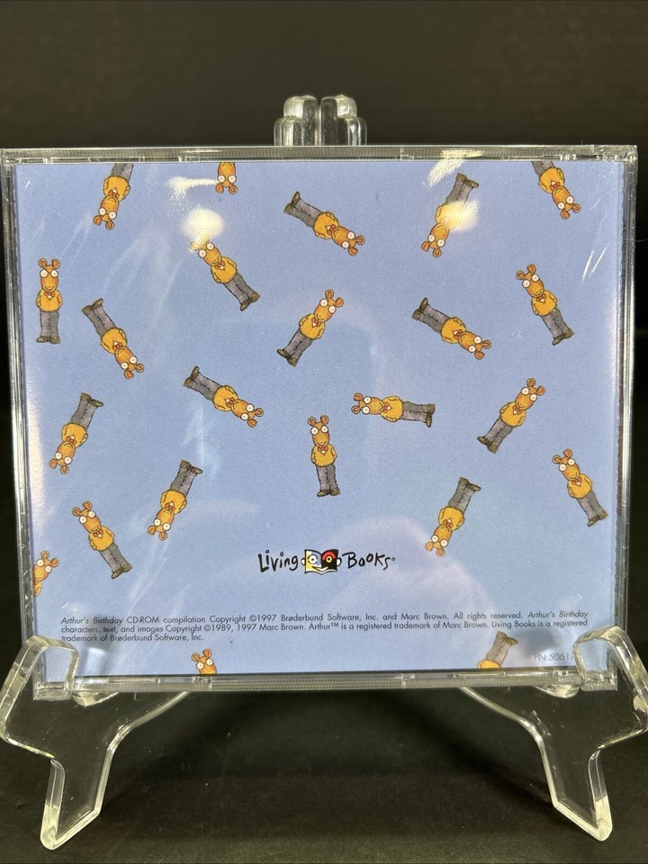 Living Books Arthur’s Birthday CD ROM User’s Guide 1997 NEW | eBay