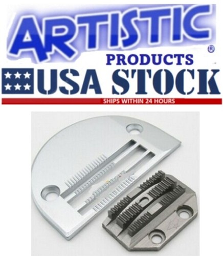 EXTRA HEAVY Needle Plate B1109-415-H00 Feed B1609-415-HOB Juki DLN-415 ...