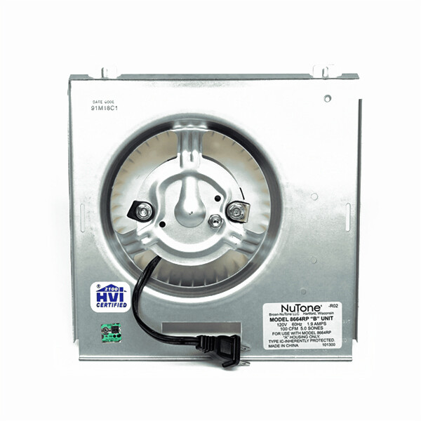 Broan Nutone S97017706 8814R, 8664RP Ventilation Fan Motor Assembly ...