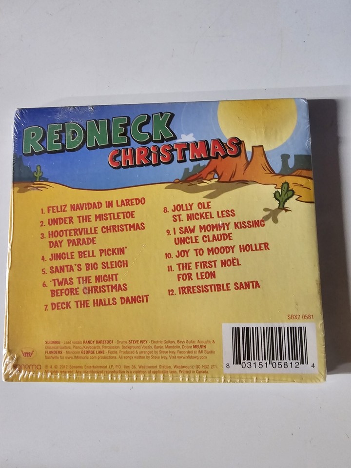 Redneck Christmas - Audio CD By Slidawg and the Redneck Ramblers ...