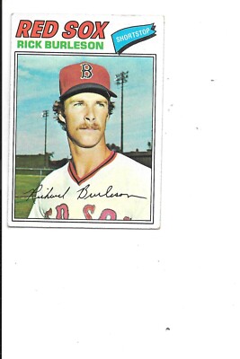 Rick Burleson 1977 Topps Baseball Card #585 Boston Red Sox | eBay