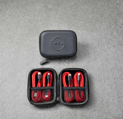 Nissan USB Charging Cable Set Kit Apple Android Lightning 4 Phone ...