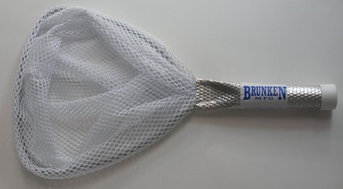 Brunken BN6A Aluminum Baitwell Net Handle is 6" Hoop-8.5" Depth-10 ...