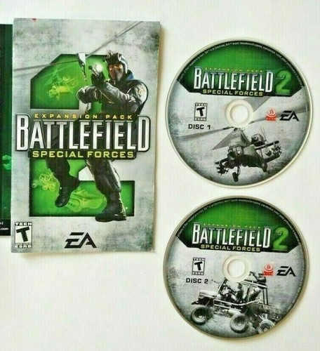 PC Game Battlefield 2 Special Forces Expansion Pack Complete Box 2 CD ...