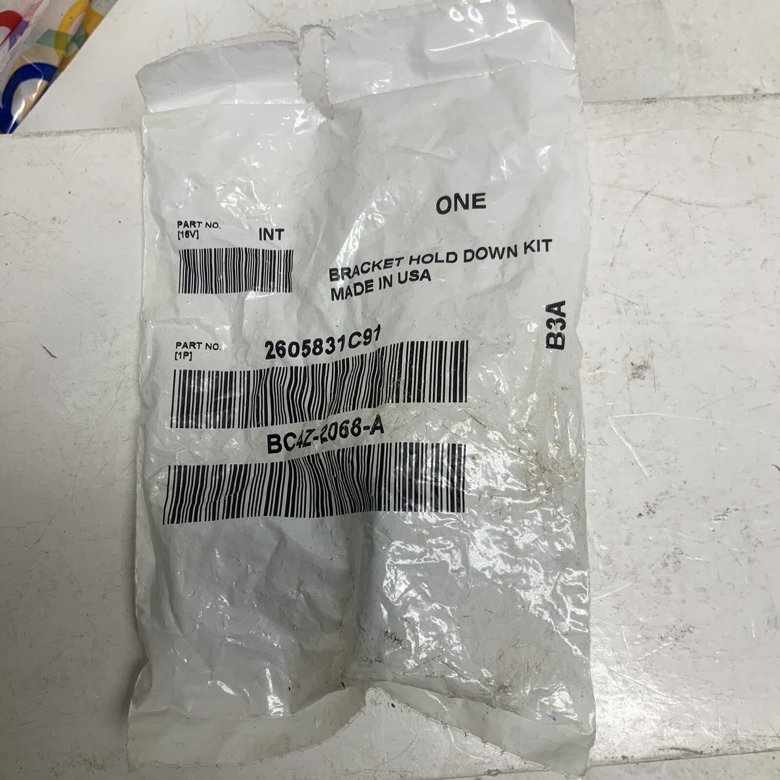 Ford SPRING BRAKE SHOE HOLD DOWN KIT 2605831C91 # International BC4Z ...