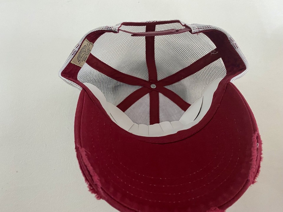 Retro Sport R Logo Red Baseball Hat One Size | eBay
