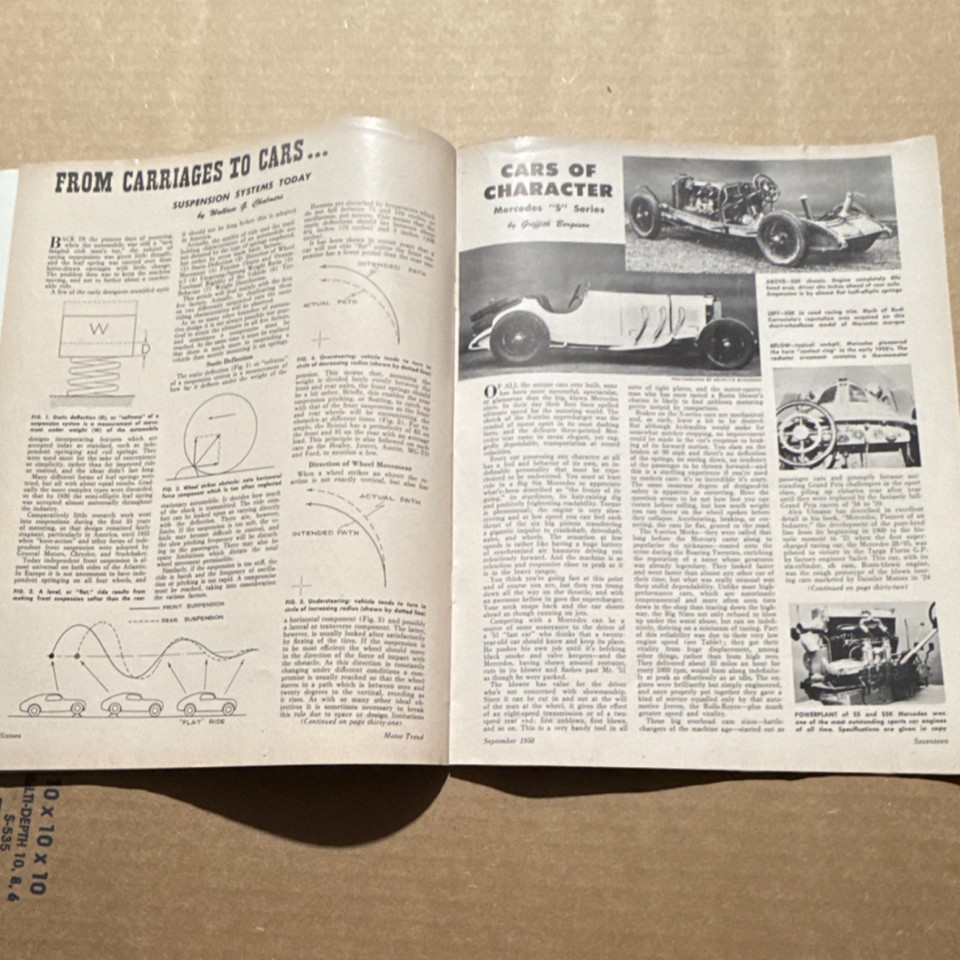 Motor Trend September 1950 Magazine | eBay