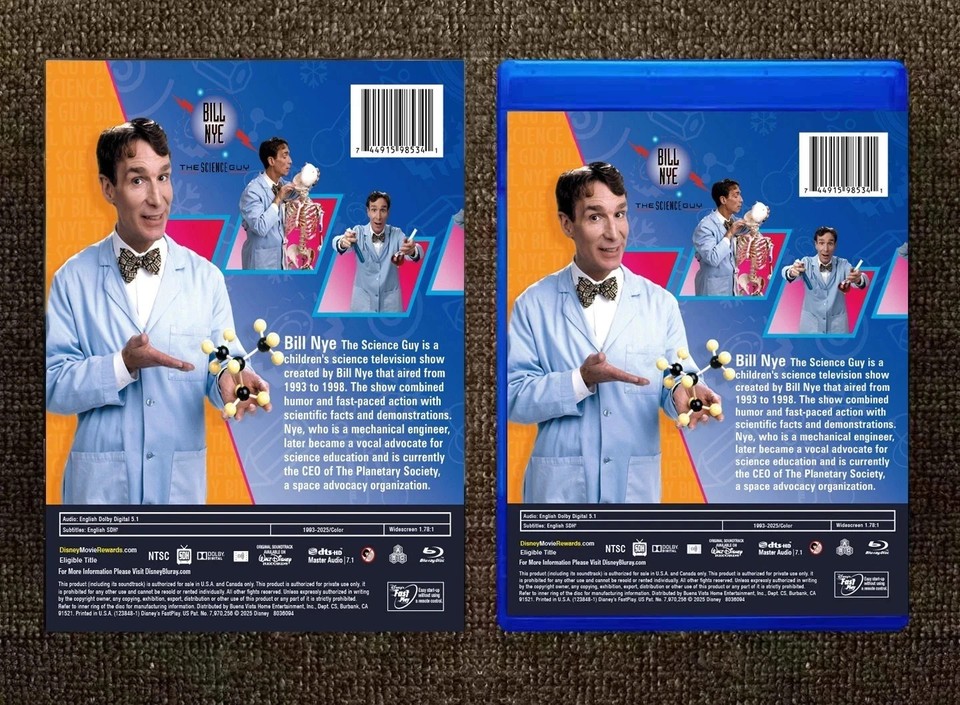 Bill Nye the Science Guy the complete series all 100 episodes Blu-ray ...