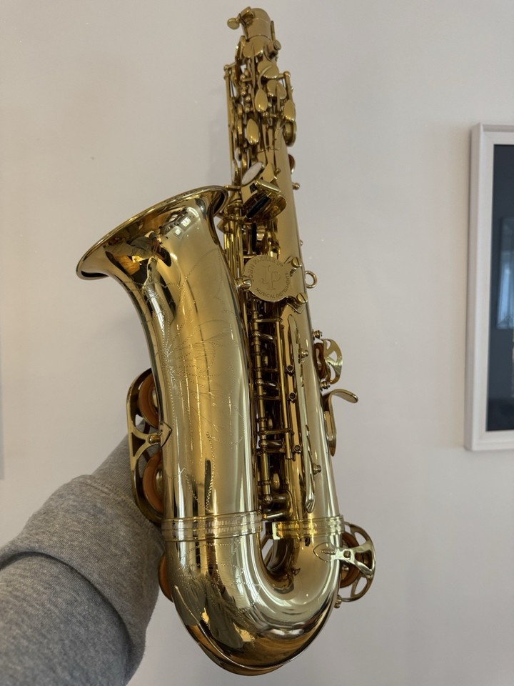 GORGEOUS JOHN PACKER EB ALTO SAXOPHONE JP-041 BEAUTIFUL Design + CARRY ...