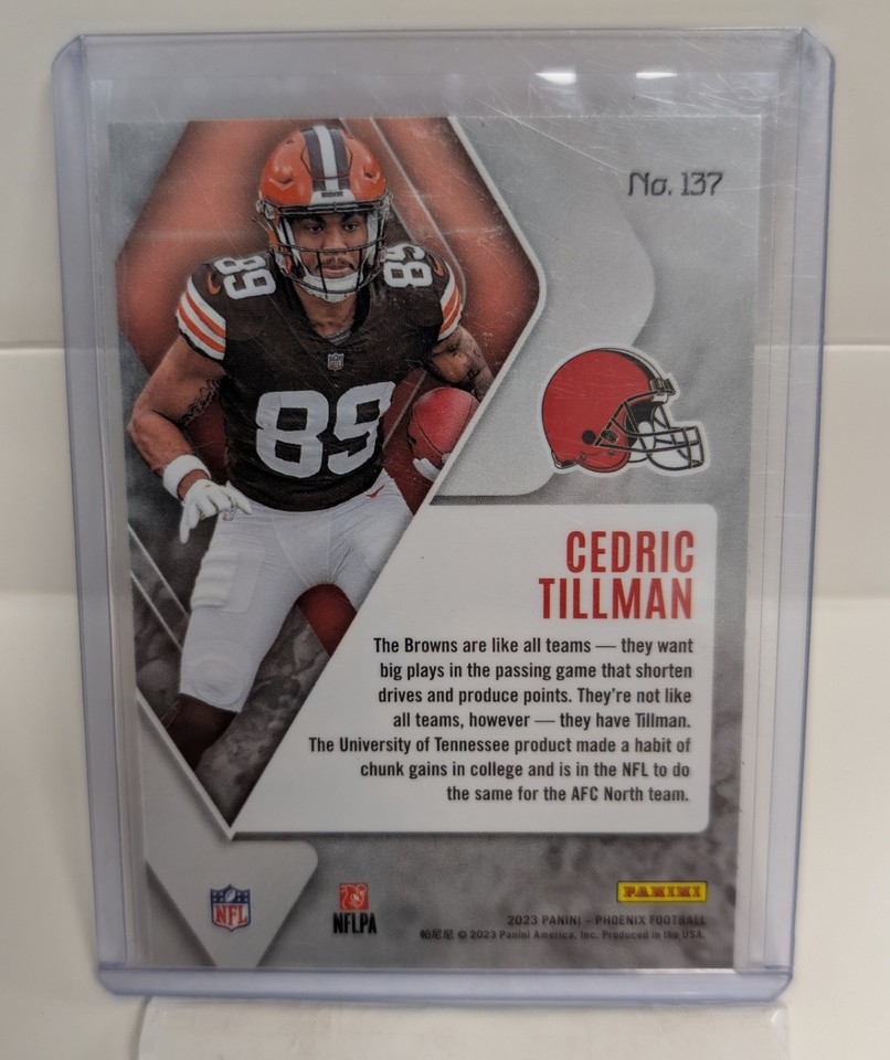 2023 Phoenix Cedric Tillman RC Rookie Card Color Burst #137 | eBay