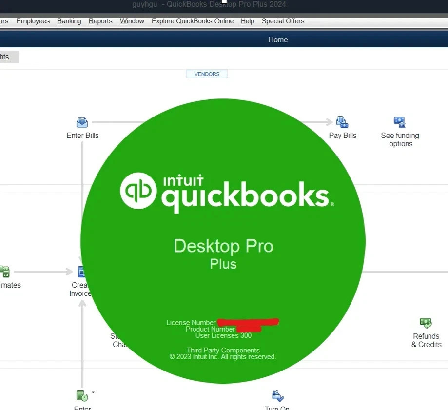 Intuit QuickBooks Desktop Pro plus 2024 |Perpetual Licensees | FULL ...