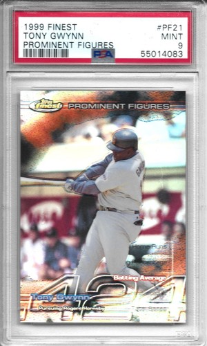 1999 Topps Finest - Prominent Figures Tony Gwynn #PF21 /424 for sale ...