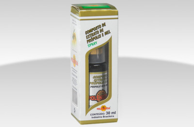 5 Bottles Brazilian Green Propolis Extract Spray with Bee Honey - by ...