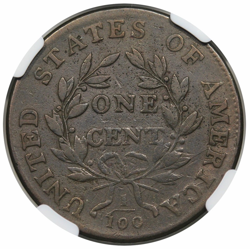 1801 Draped Bust Large Cent, scarce S-215, R4+, NGC VF25 | eBay
