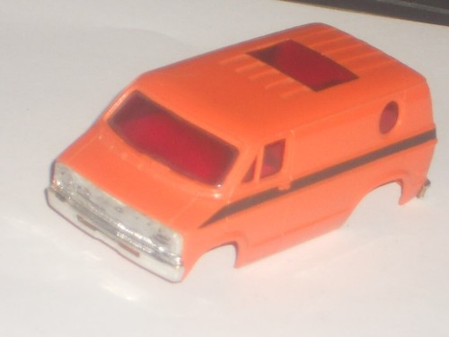 VINTAGE AURORA AFX DODGE STREET VAN PERFECT BODY NICE HO SLOT CAR | eBay