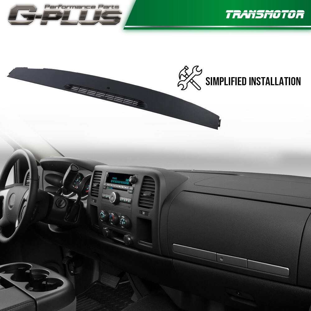 Instrument Upper Dash Trim Panel Fit For 07-13 Chevrolet GMC Replace ...