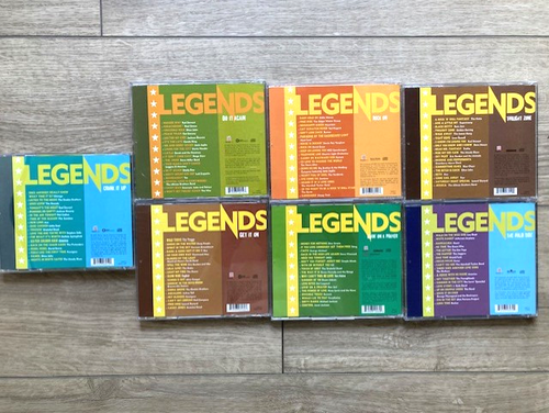 Time Life Music Legends CDs Lot of 7 1960s-80s Classic Rock Songs ...