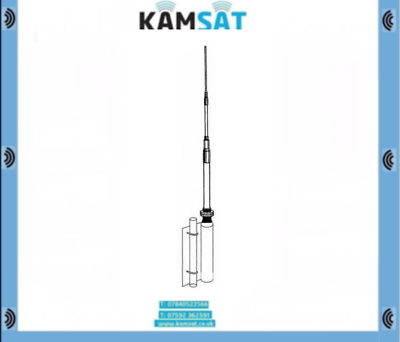SOLARCON IMAX 2000 5/8WAVE BASE STATION ANTENNA OPTIMUM SWR 1.5 - 1 DC ...