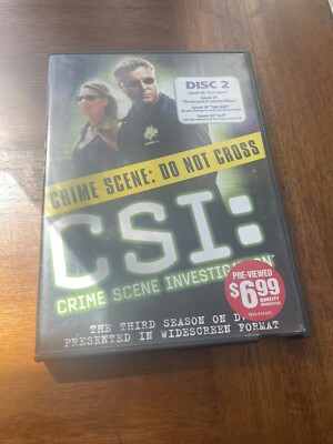 CSI Third Season Episodes DVD | eBay