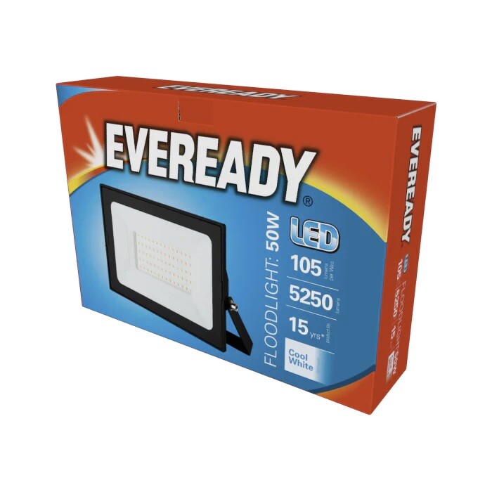 Eveready LED Security Light IP65 Outdoor Floodlight 4000K Wall Light ...