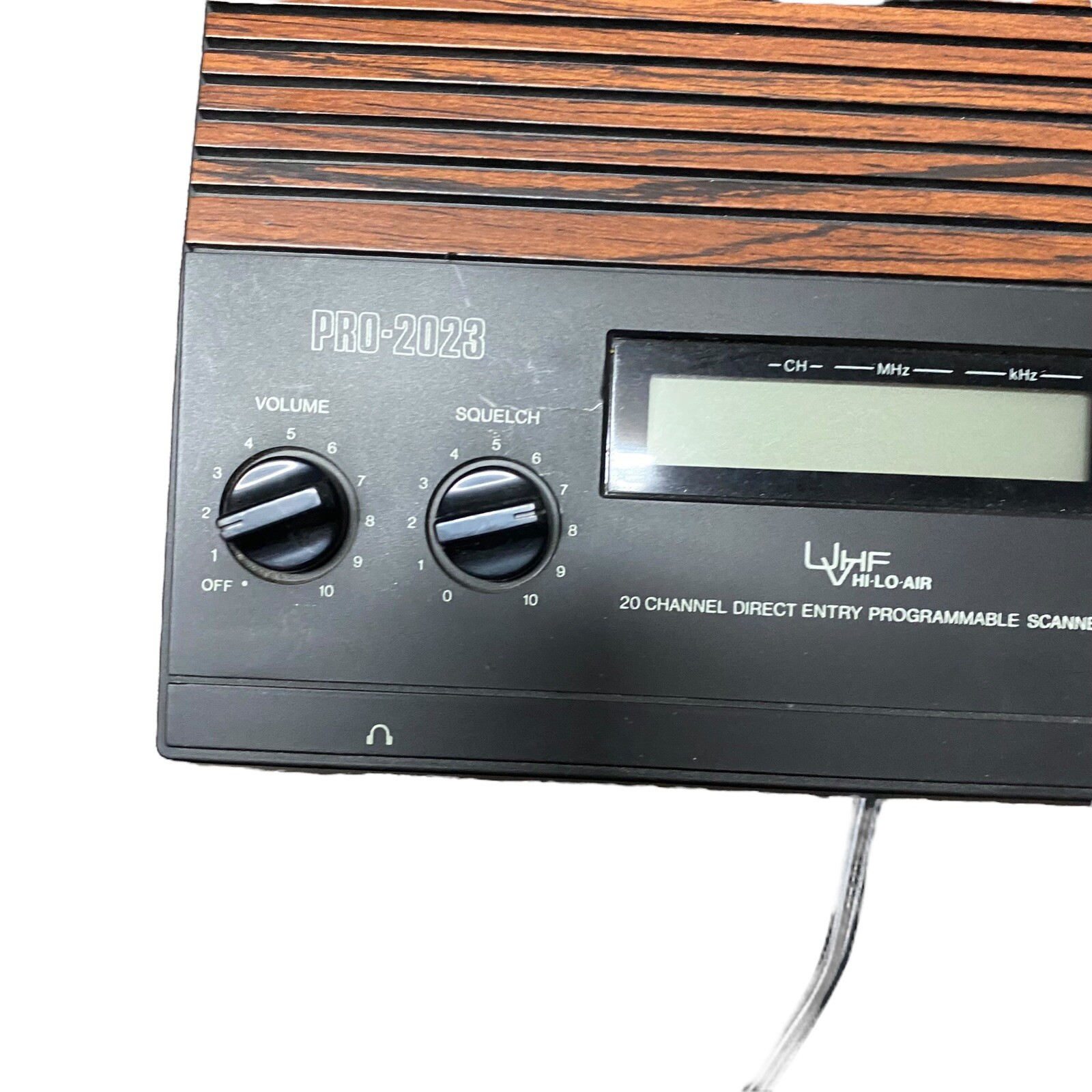 Realistic PRO-2023 20 Channel Radio Shack Fire Police Scanner UHF VHF ...