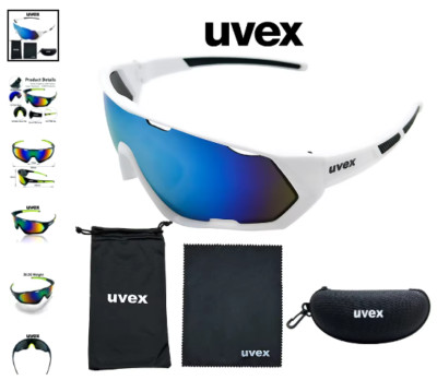 Uvex Polarized Sports Sunglasses UV 400 Protection Running Cycling ...