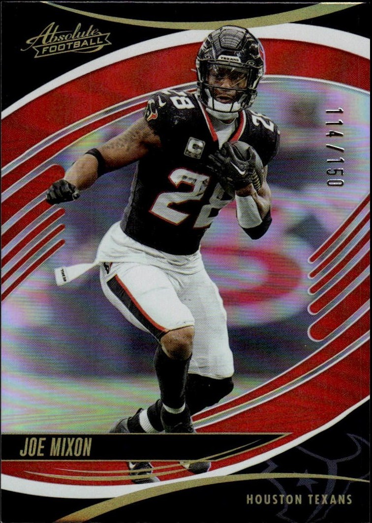 2025 Panini Absolute - Joe Mixon #99 Spectrum Orange /150 for sale ...