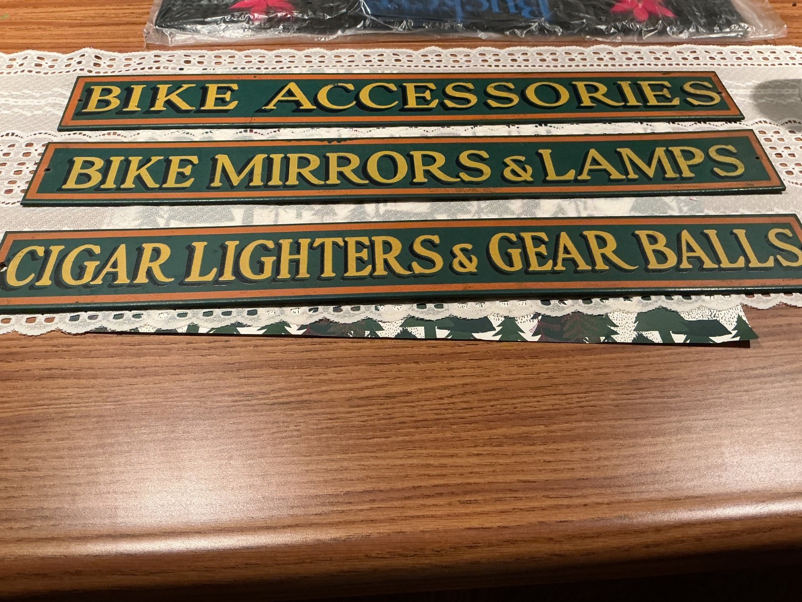 Bicycle Accessories sign (Decoration) store, garage, man cave | eBay