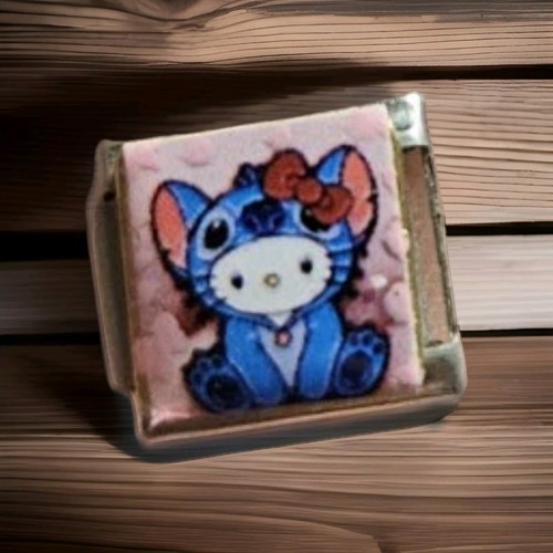 Hello Kitty As Stitch Italian Charm Stainless Steel 9mm | eBay