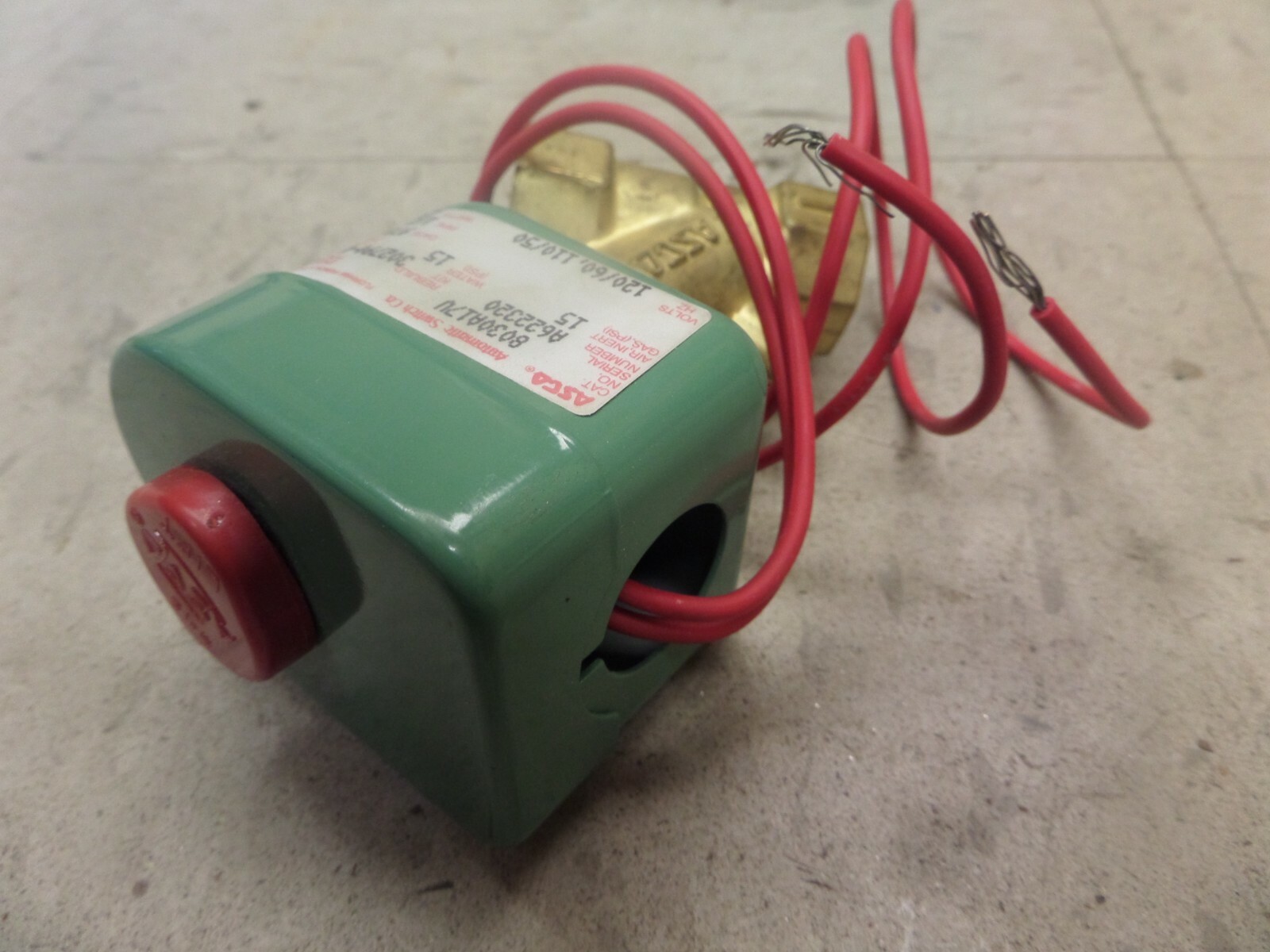 Asco Solenoid Valve Coil 8030A17V 120/60V 110/50V 1/2" NPT 15.4W New | eBay