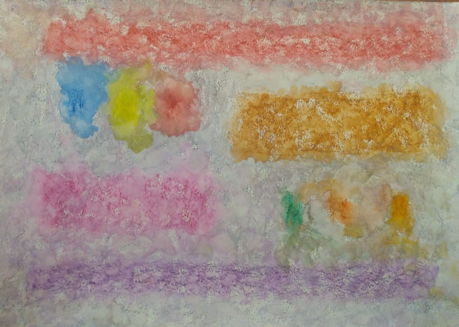 "Dreamscape Fusion: Coral, Lime, and Sky" / Matthew Natale | eBay