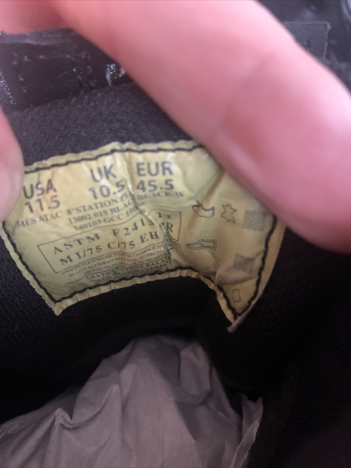 5.11 Men's ATAC 8" Military Tactical Boot Style 13002 Station Plus ...