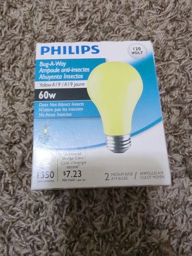 Philips Bug-a-way A19 Medium Incandescent Bug Light Bulb 415810 for ...