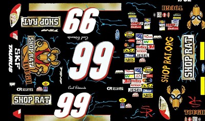 #99 Carl Edwards Shop Rat Ford Rookie Year 2004 1/24 - 1/25 scale ...