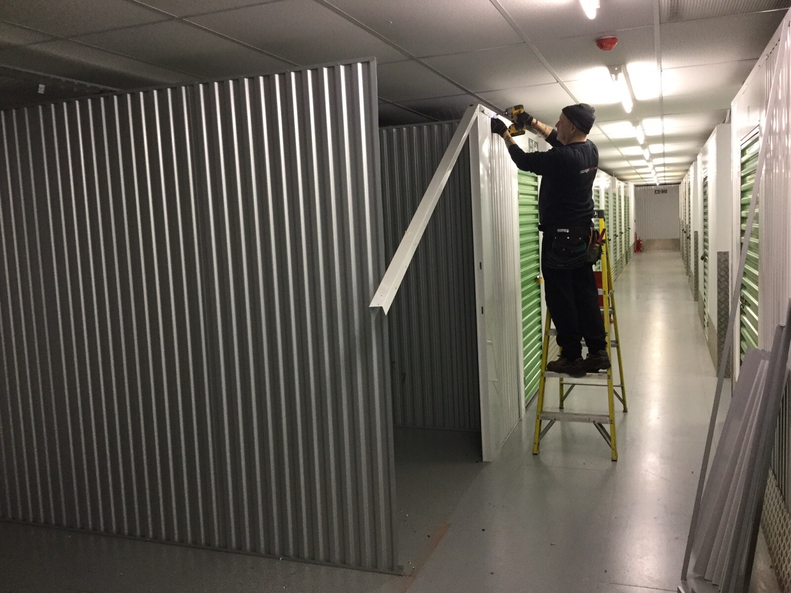 MEZZANINE FLOOR 6m X 5m SELF STORAGE,SHIPPING CONTAINER, Mez Floor ...