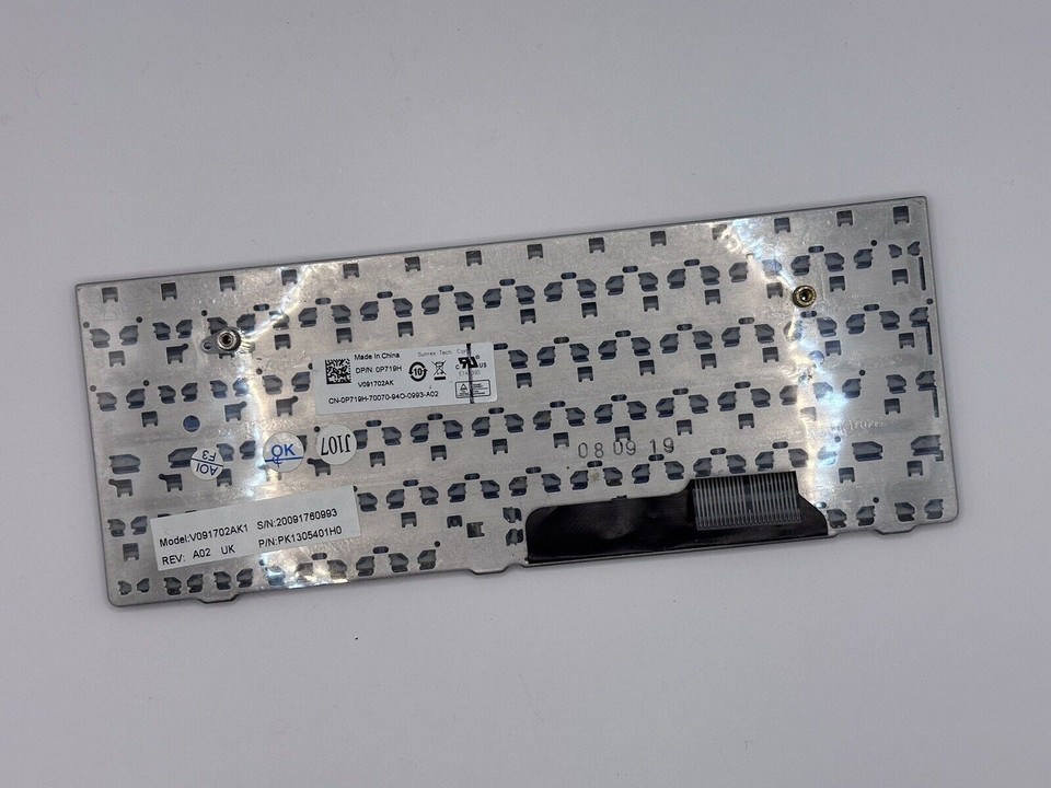 Dell Mini 9 Inspiron 910 UK English QWERTY Keyboard 0P719H P719H | eBay