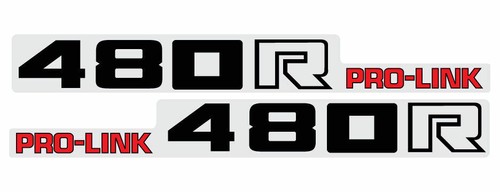 LICENSED HONDA VINTAGE 1983 CR480R Prolink Pro Link swingarm decal ...