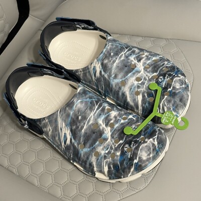 Crocs Cat Mossy Oak Elements Steel Head Shoe 207975-90H Clog Mule Men’s ...