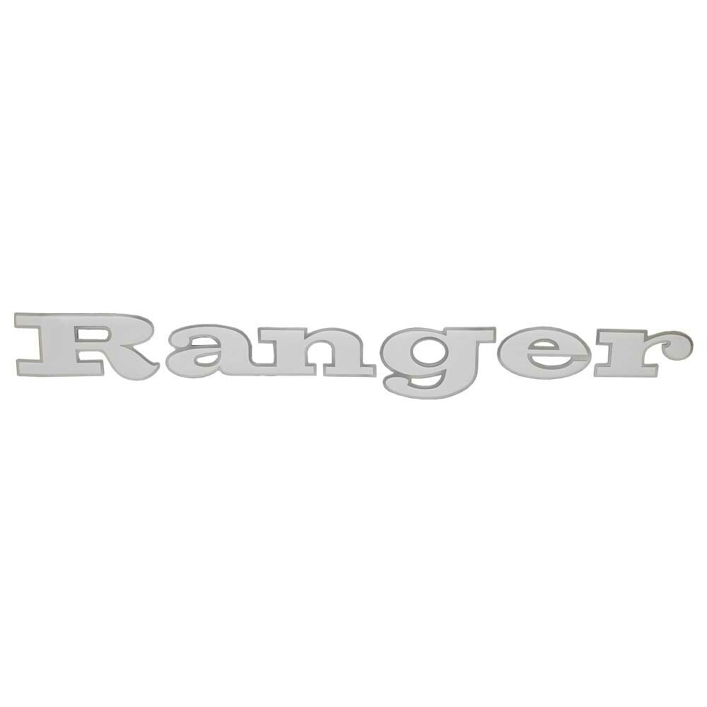 Ranger Boat Raised Emblem Decal 204482 | White Logo Sticker | eBay