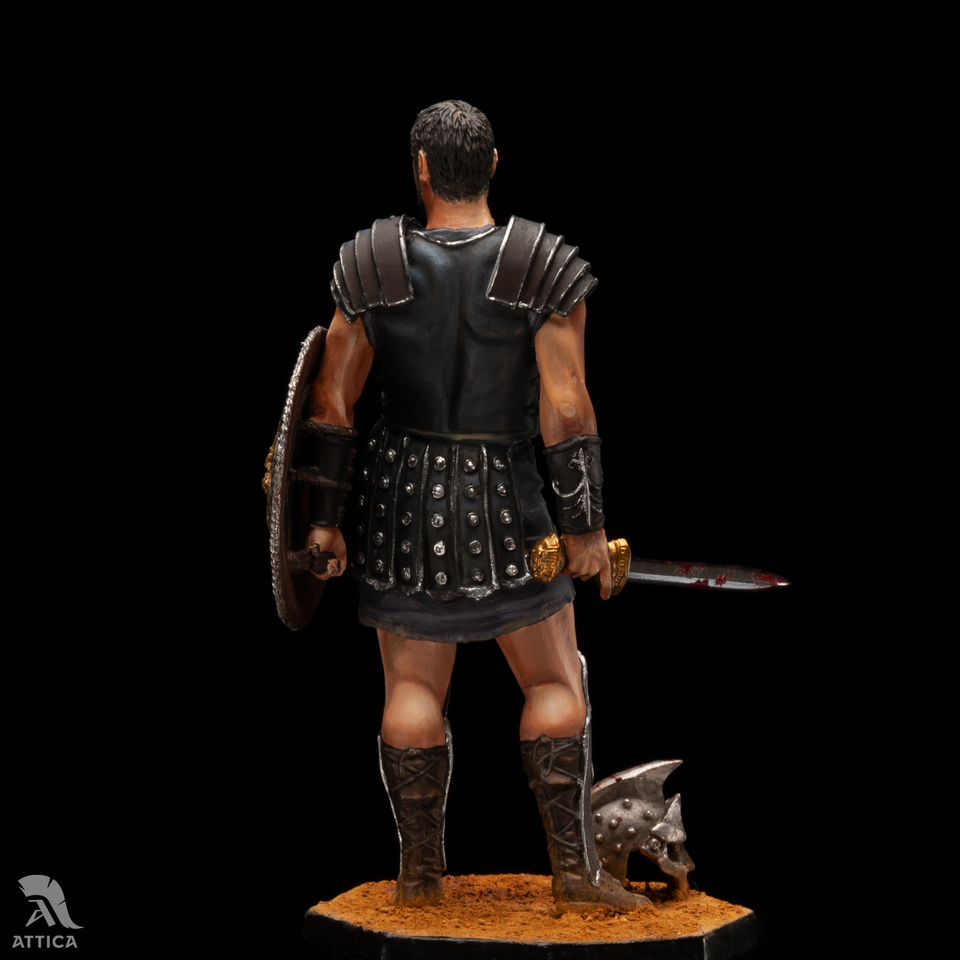 Gladiator Maximus Spaniard 75mm Painted Miniature Tin Toy Soldier | Art ...