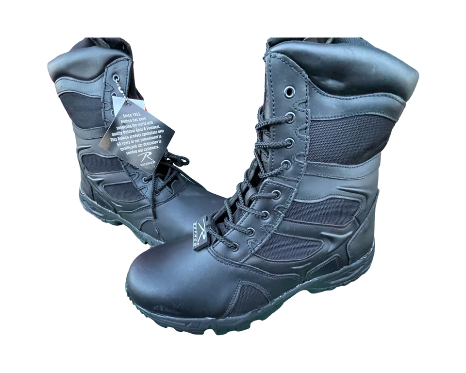 Rothco 5358 Black Forced Entry Deployment Boots - Size US 11R - Brand ...