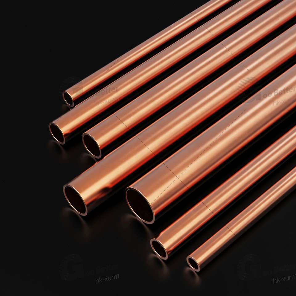 Microbore Copper Tube Pipe, Length 100/500mm OD 14-90 mm Wall Thickness ...