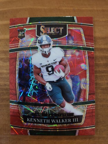 Kenneth Walker III Rookie - Michigan St./Seahawks - 2022 Select Draft ...